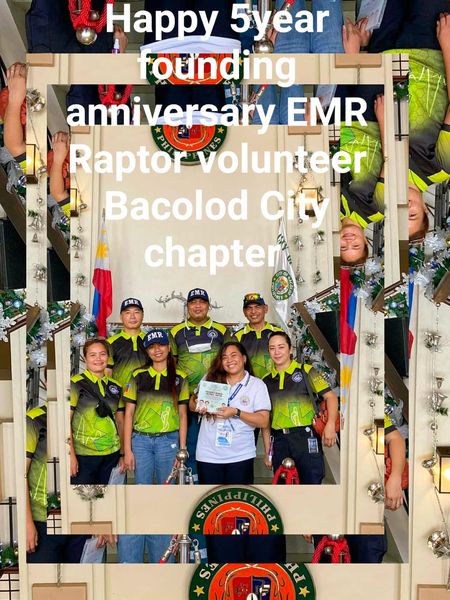 Happy 5th year founding anniversary EMR Raptor volunteer Bacold Chapter – Pinoy News 360